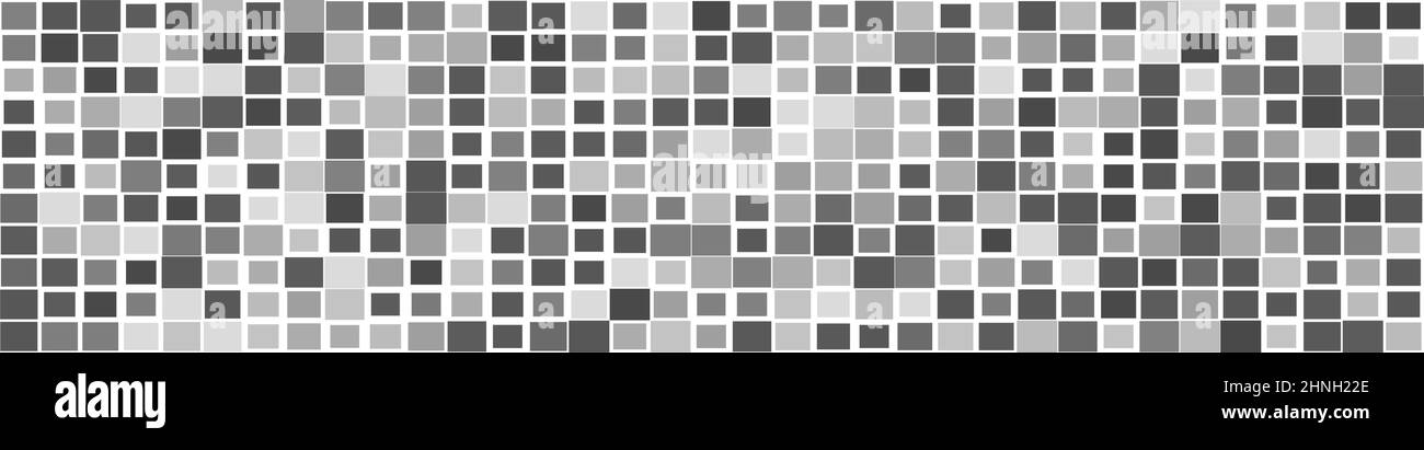 Random mosaic square tiles seamless, repeatable cubism pattern, texture ...