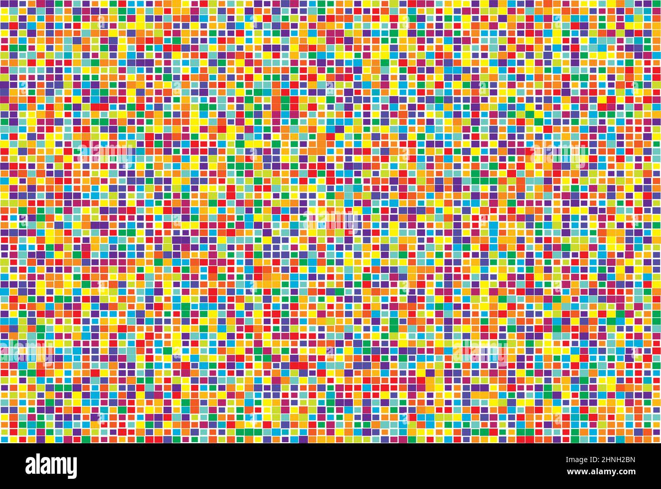 Random mosaic square tiles seamless, repeatable cubism pattern, texture ...