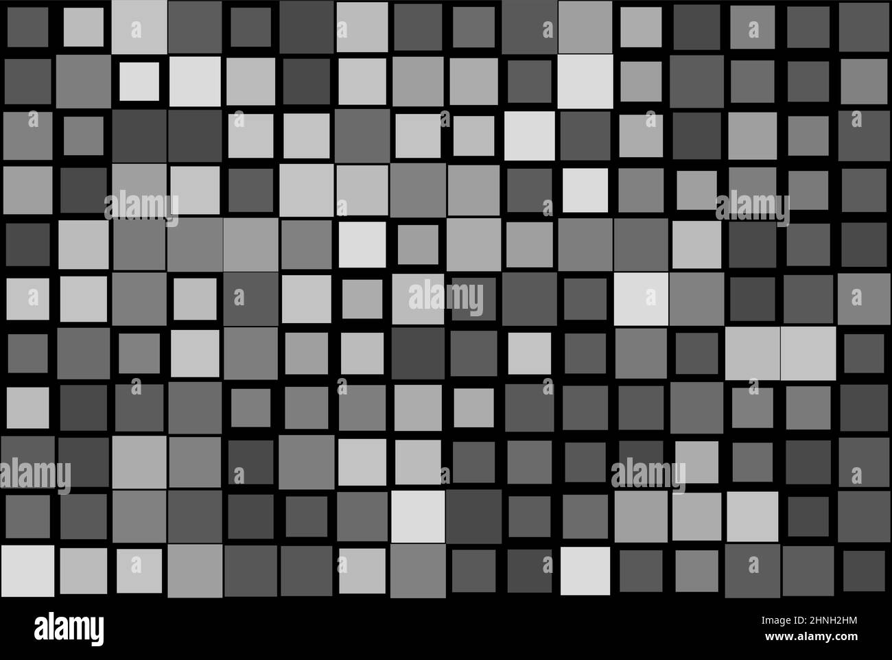 Random mosaic square tiles seamless, repeatable cubism pattern, texture ...