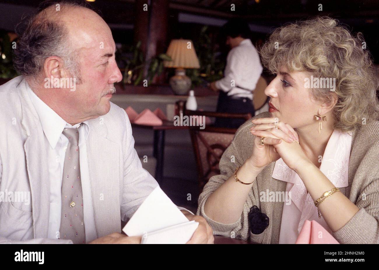 Romanian community in Los Angeles, CA, USA, approx. 1988: real estate developer Nicolae Olar ...