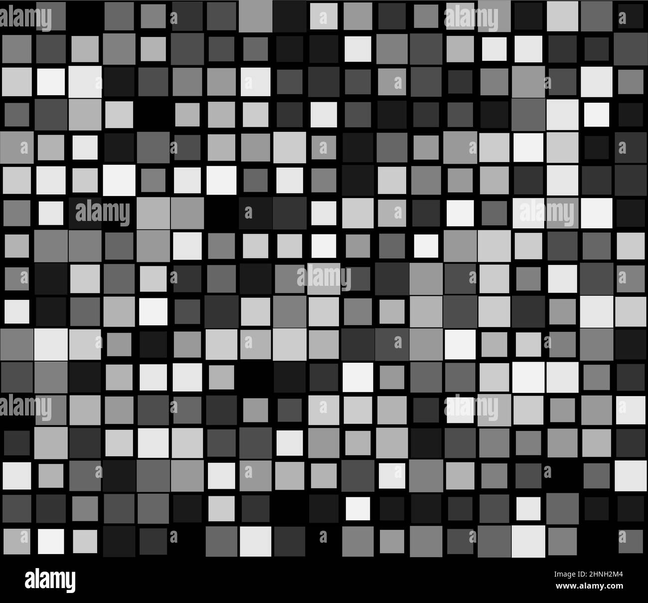 Random mosaic square tiles seamless, repeatable cubism pattern, texture ...