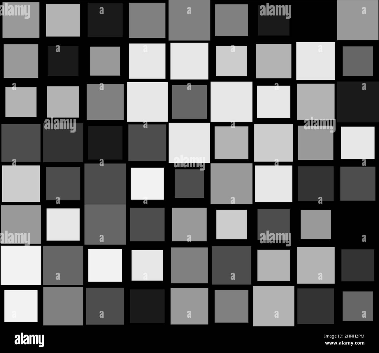 Random mosaic square tiles seamless, repeatable cubism pattern, texture ...