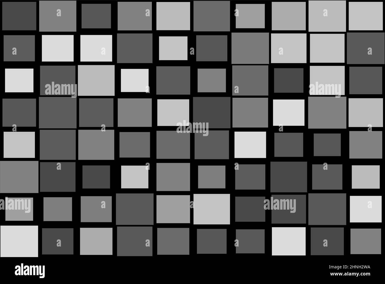 Random mosaic square tiles seamless, repeatable cubism pattern, texture ...