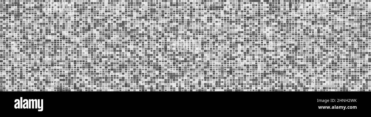 Random mosaic square tiles seamless, repeatable cubism pattern, texture ...