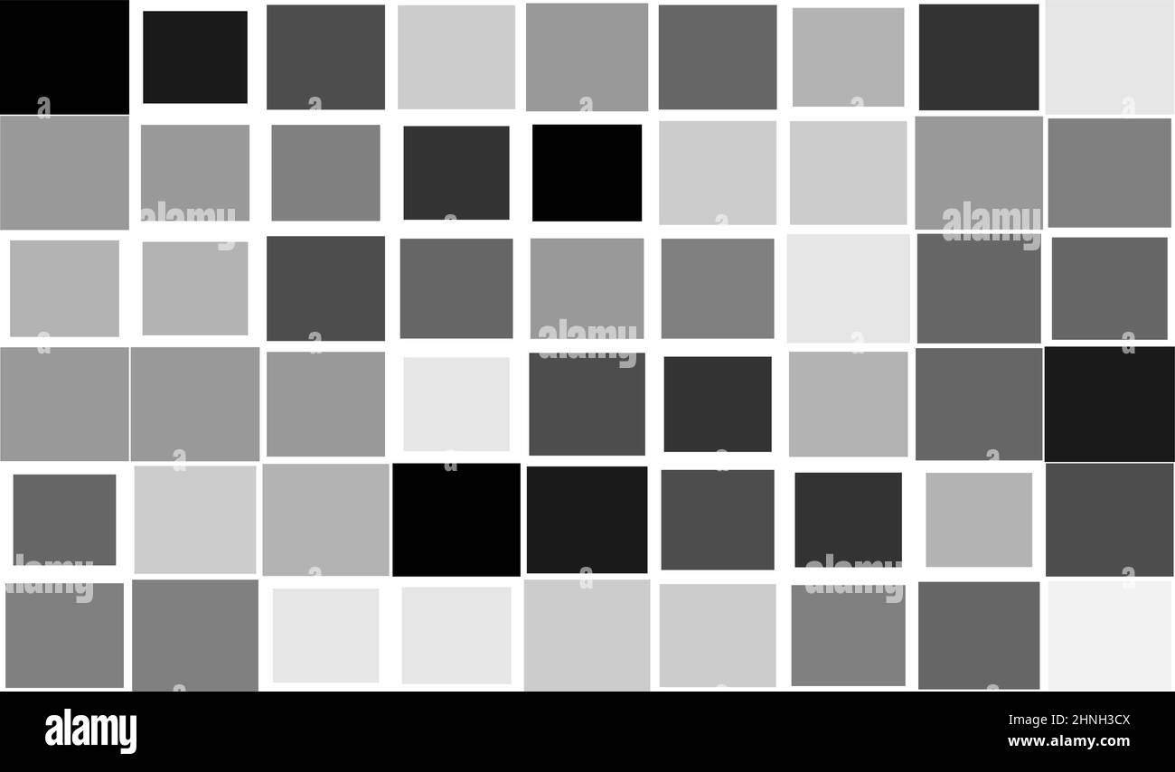 Random mosaic square tiles seamless, repeatable cubism pattern, texture ...