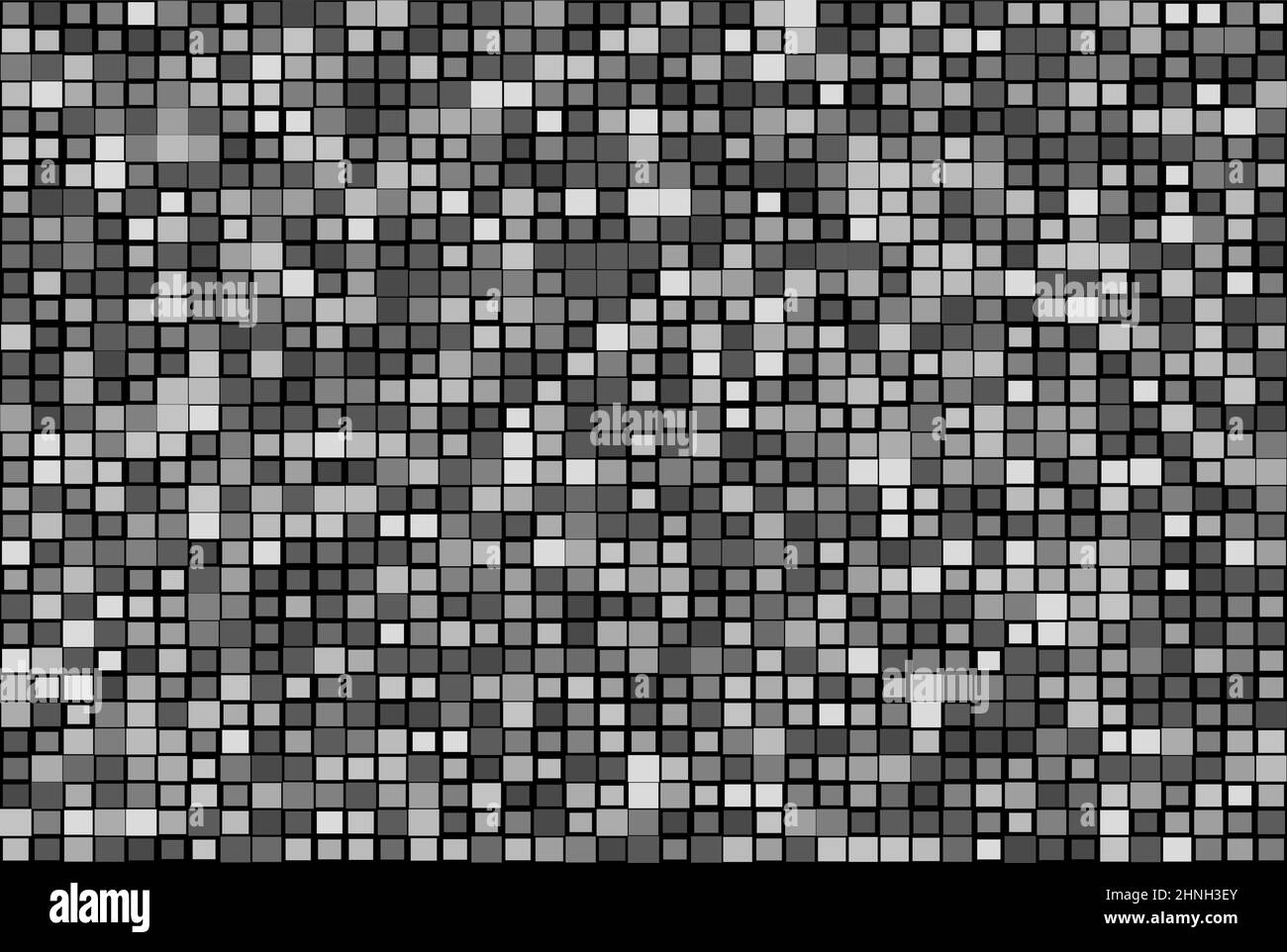 Random mosaic square tiles seamless, repeatable cubism pattern, texture ...
