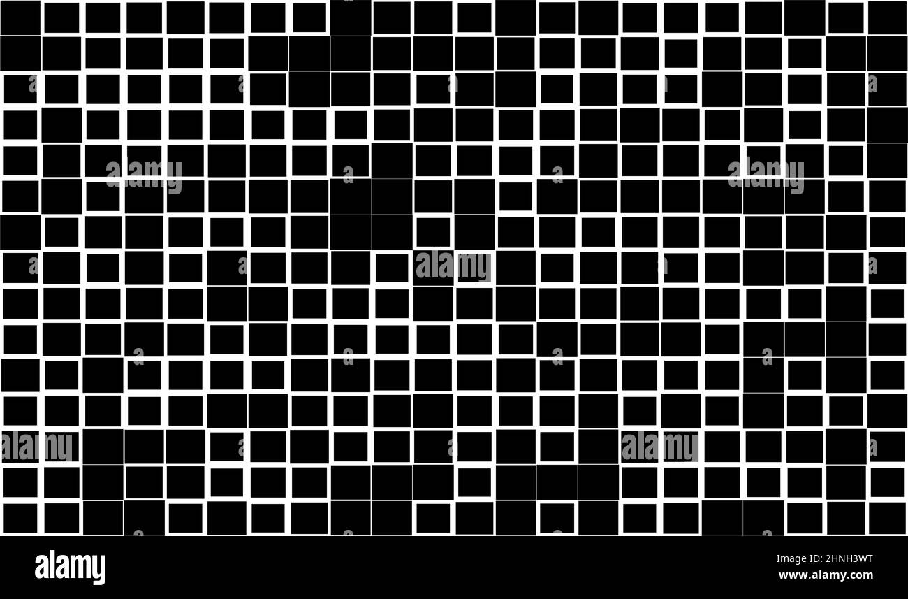 Random mosaic square tiles seamless, repeatable cubism pattern, texture ...