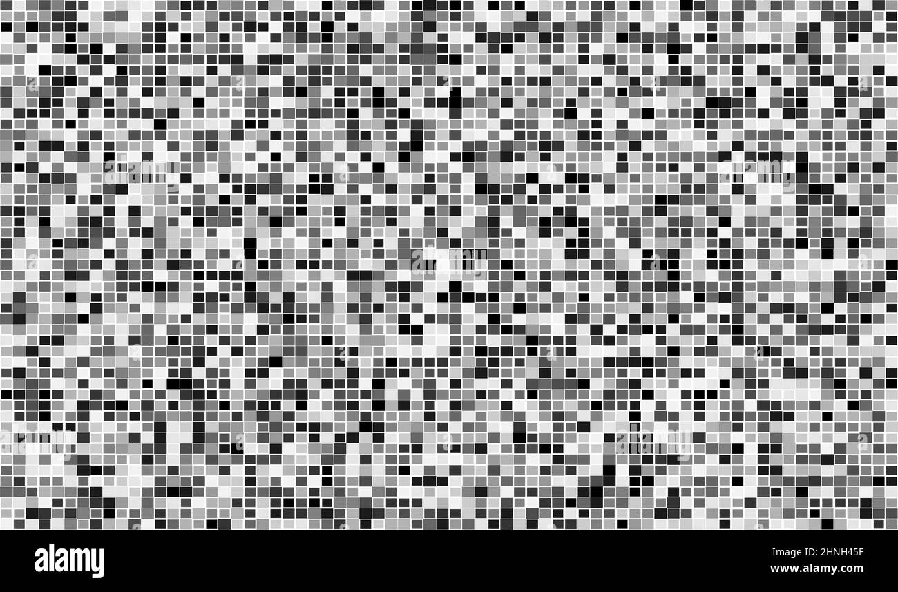 Random mosaic square tiles seamless, repeatable cubism pattern, texture ...