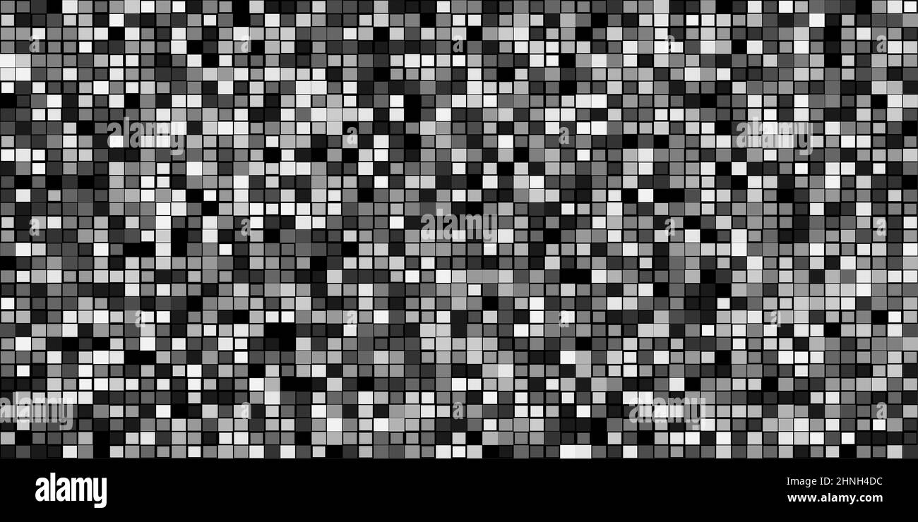 Random mosaic square tiles seamless, repeatable cubism pattern, texture ...
