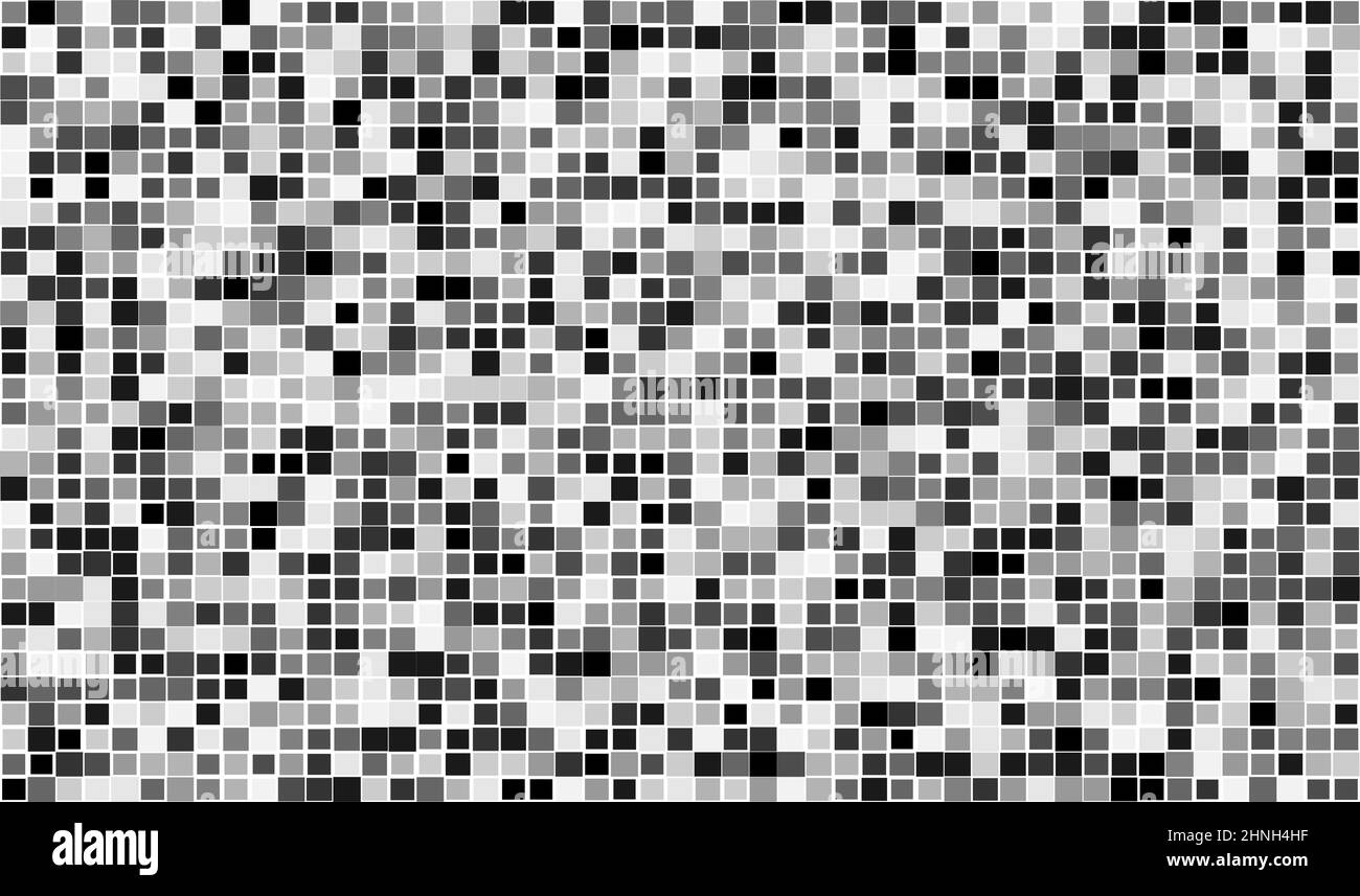 Random mosaic square tiles seamless, repeatable cubism pattern, texture ...