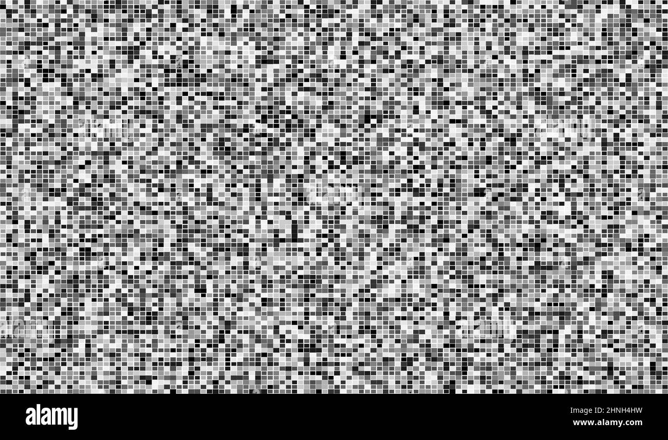 Random mosaic square tiles seamless, repeatable cubism pattern, texture ...