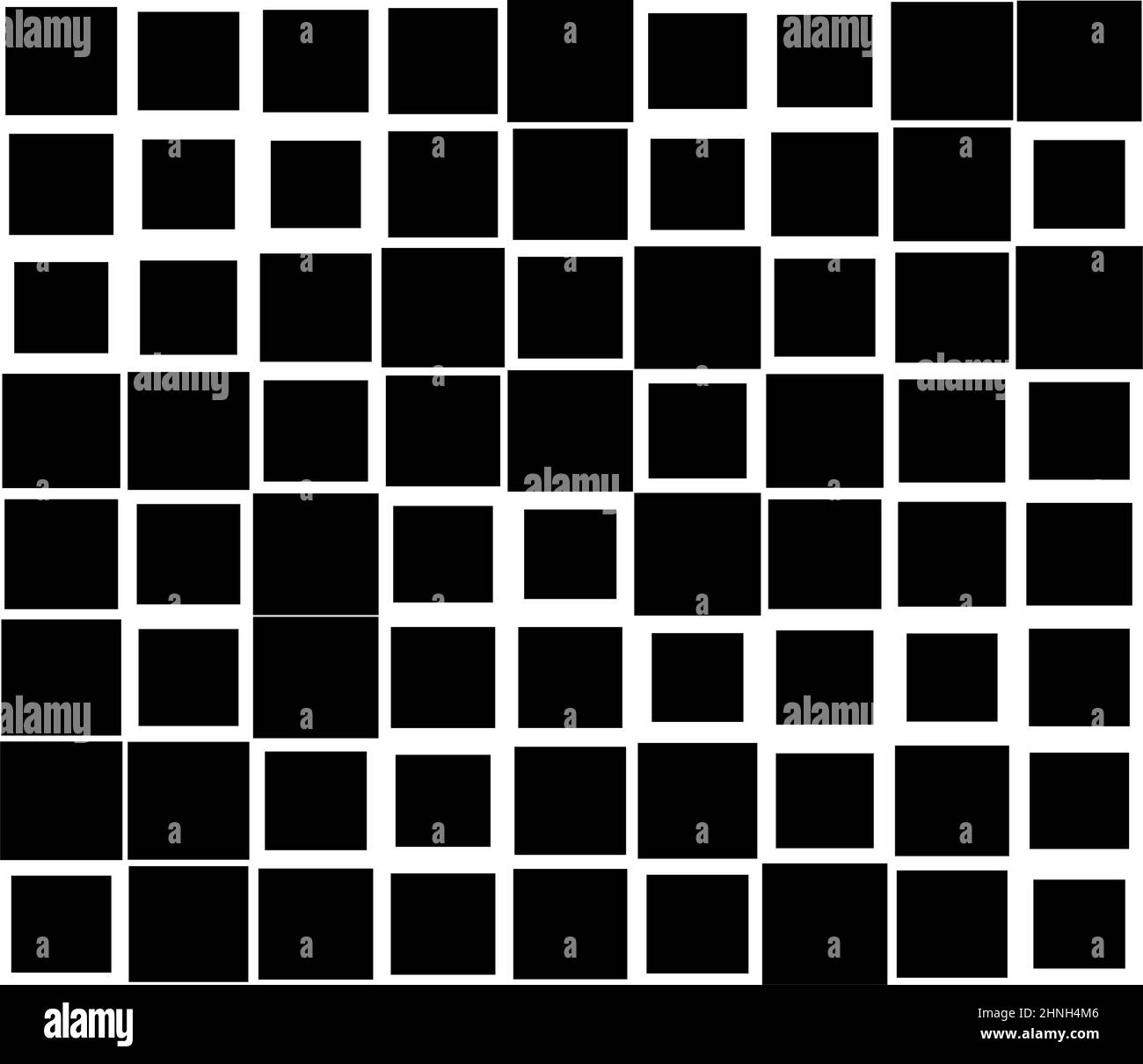 Random mosaic square tiles seamless, repeatable cubism pattern, texture ...