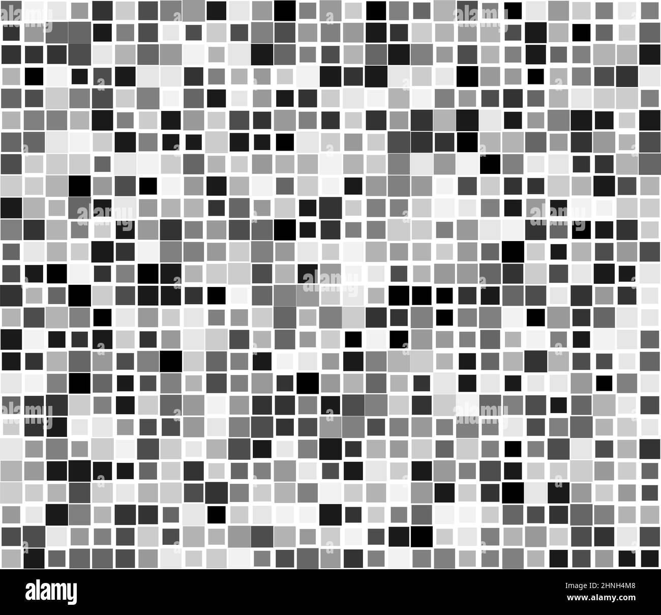 Random mosaic square tiles seamless, repeatable cubism pattern, texture ...