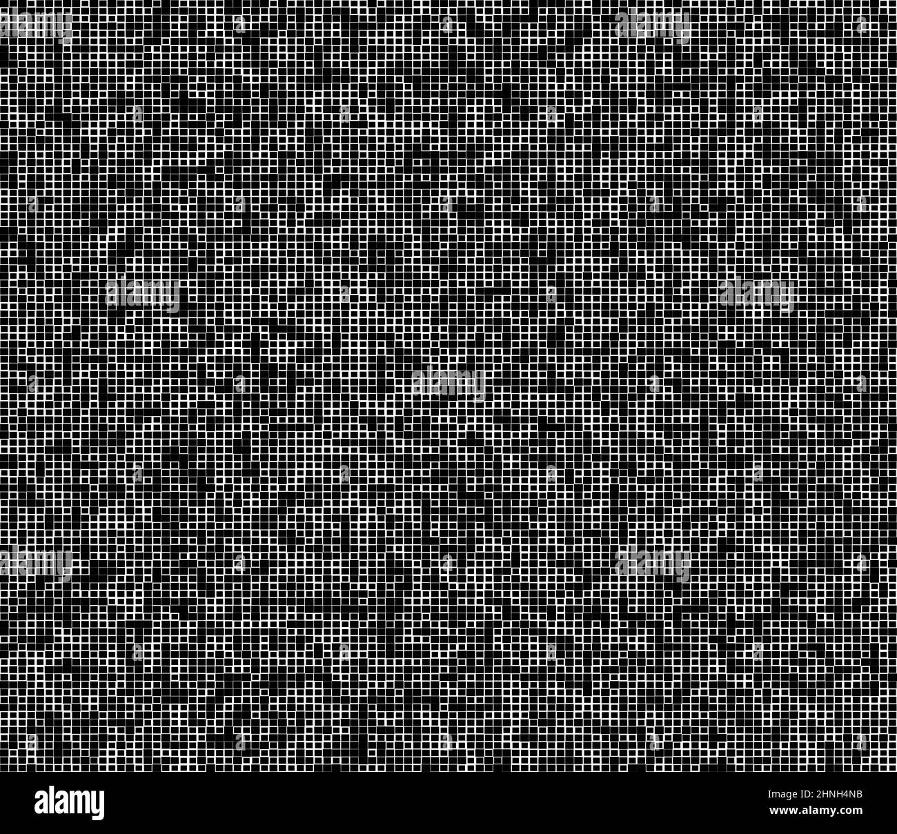 Random mosaic square tiles seamless, repeatable cubism pattern, texture ...