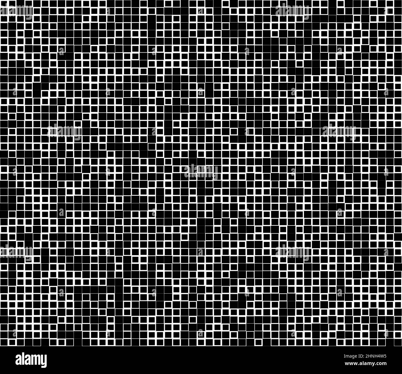 Random mosaic square tiles seamless, repeatable cubism pattern, texture ...