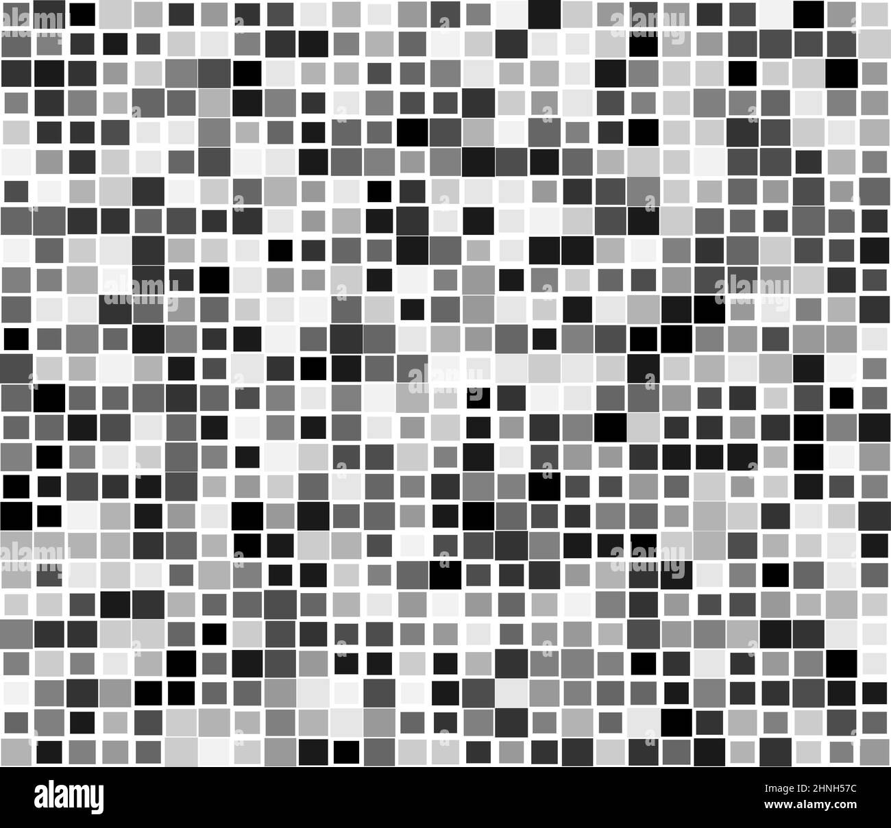 Random mosaic square tiles seamless, repeatable cubism pattern, texture ...