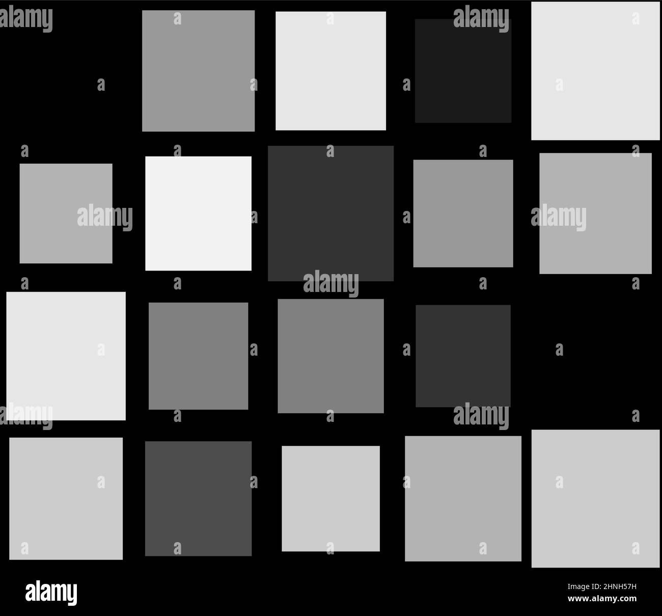 Random mosaic square tiles seamless, repeatable cubism pattern, texture ...