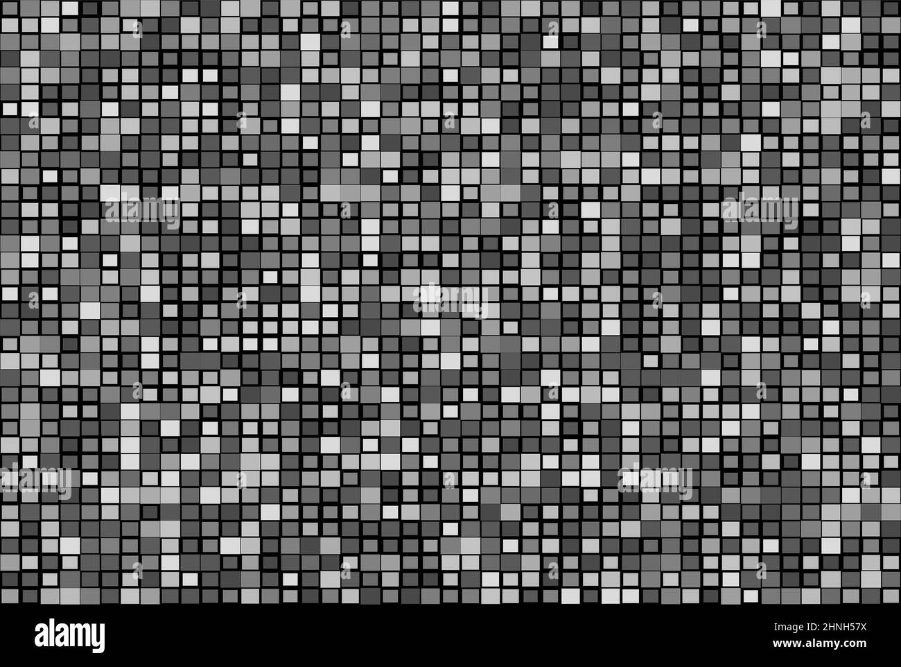 Random mosaic square tiles seamless, repeatable cubism pattern, texture ...