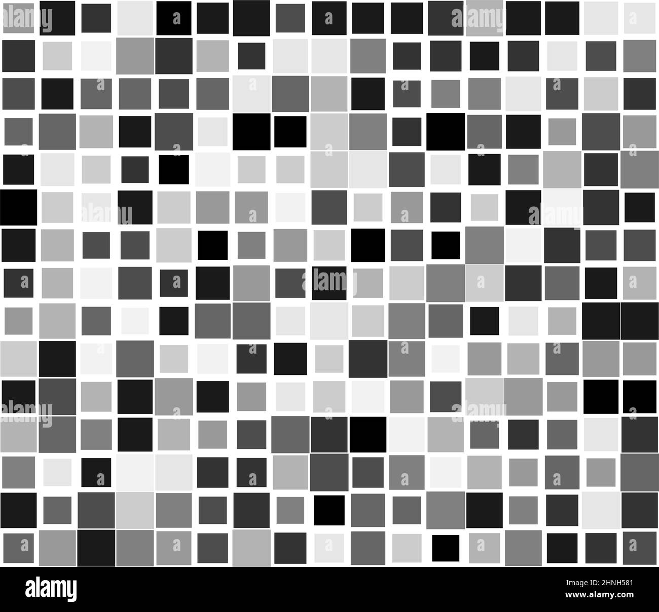Random mosaic square tiles seamless, repeatable cubism pattern, texture ...