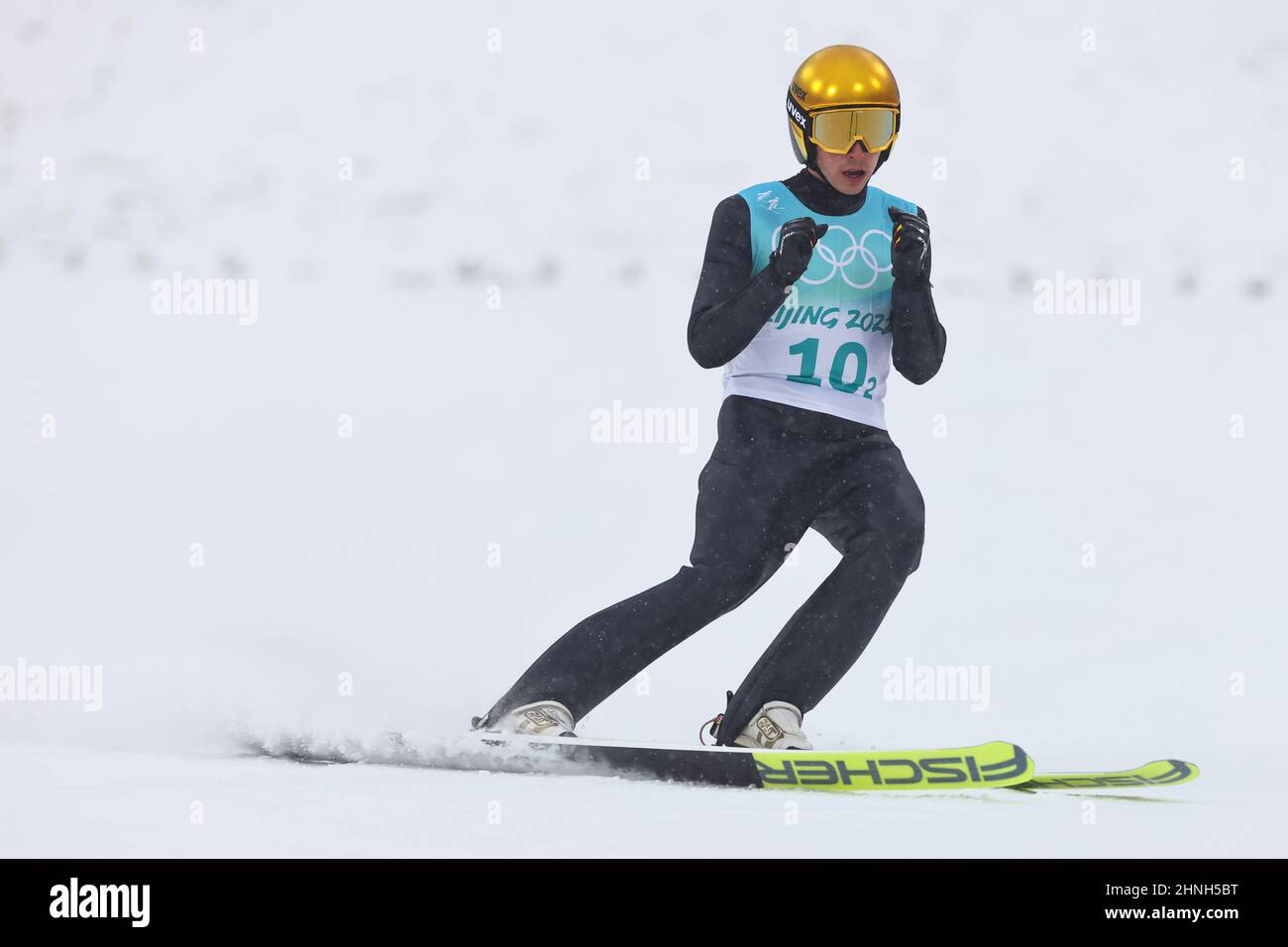 Zhangjiakou, China. 17th Feb, 2022. Olympics, Nordic combined, team ...