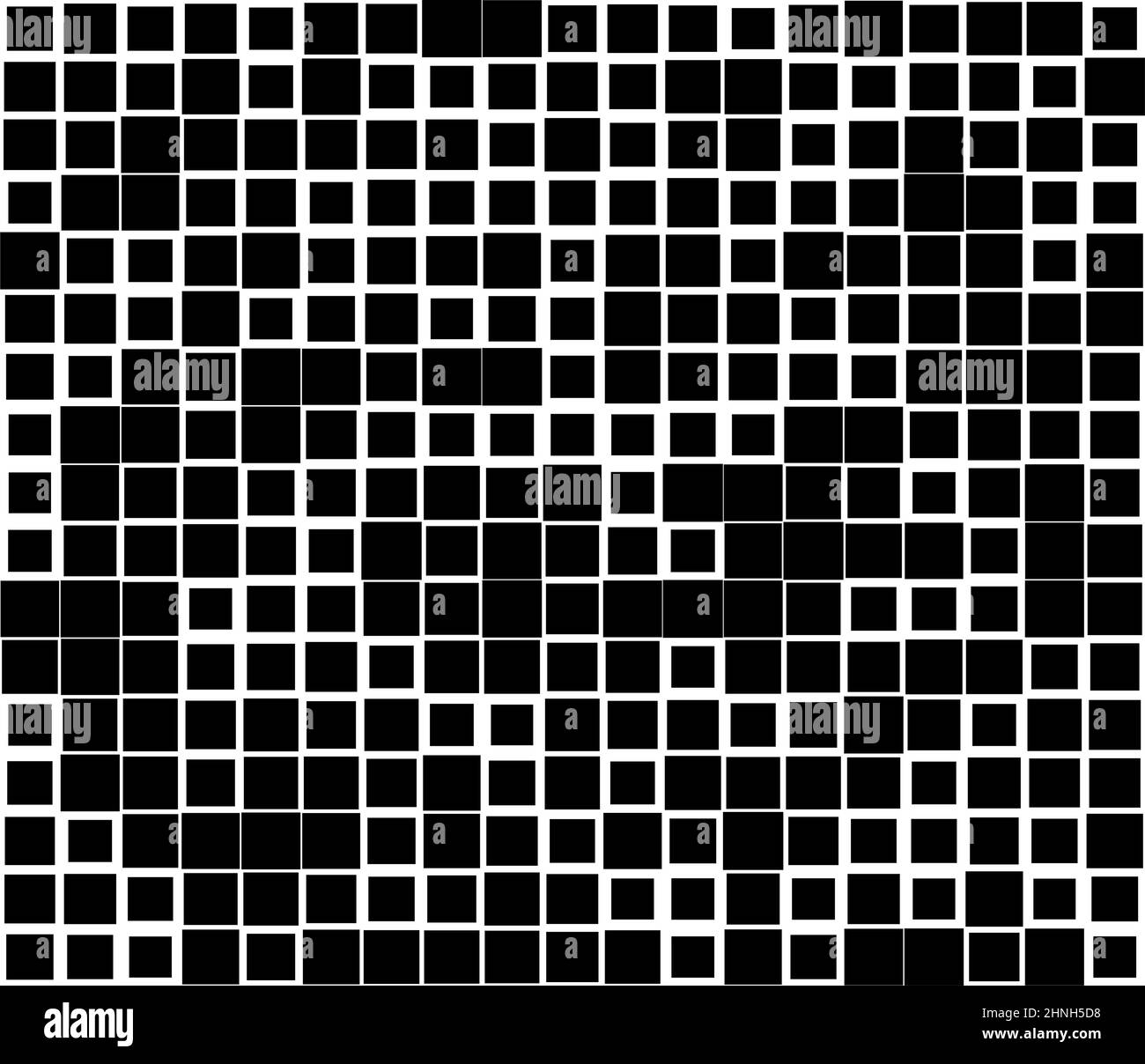 Random mosaic square tiles seamless, repeatable cubism pattern, texture ...