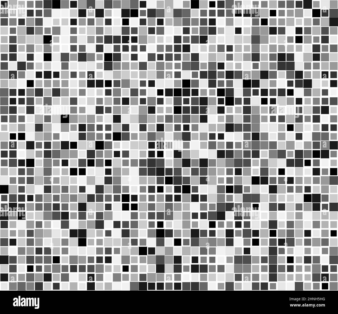 Random mosaic square tiles seamless, repeatable cubism pattern, texture ...