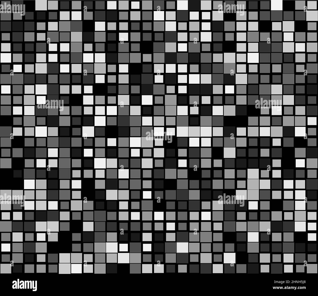 Random mosaic square tiles seamless, repeatable cubism pattern, texture ...