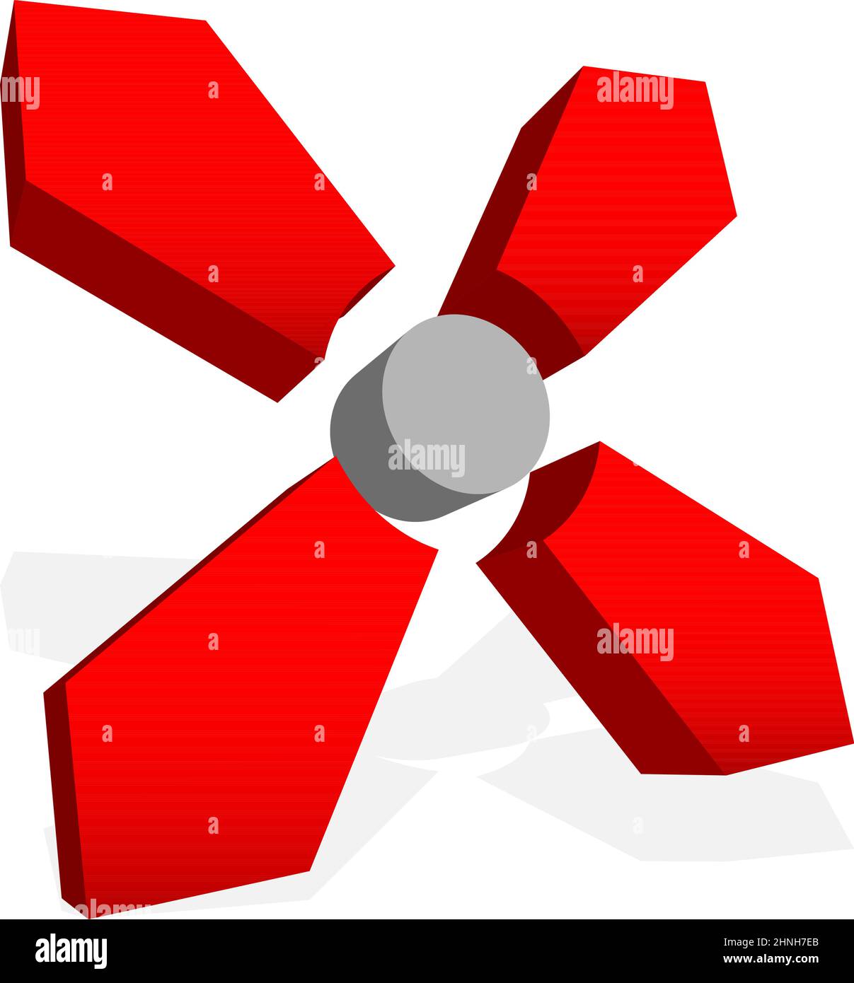 Red X sign, shape, letter. Crosshair, target mark, reticle concept icon ...