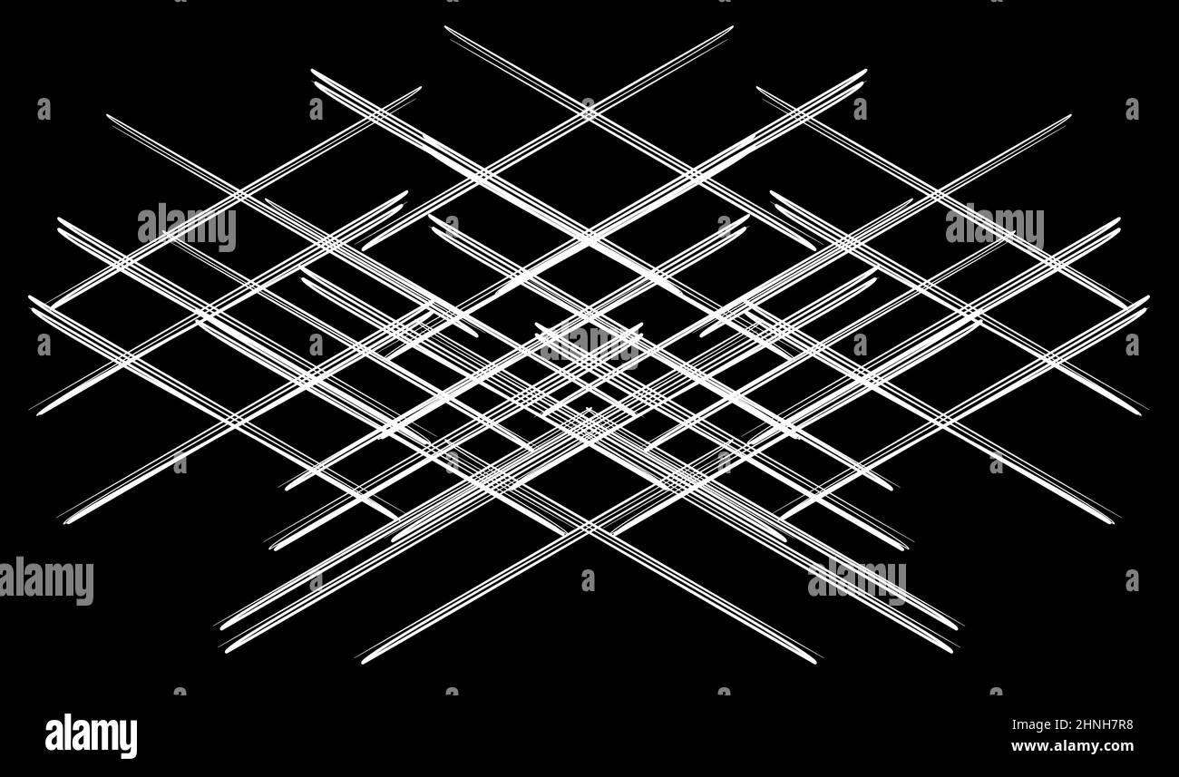 Intersecting lines, stripes mesh, grid, lattice - stock vector ...