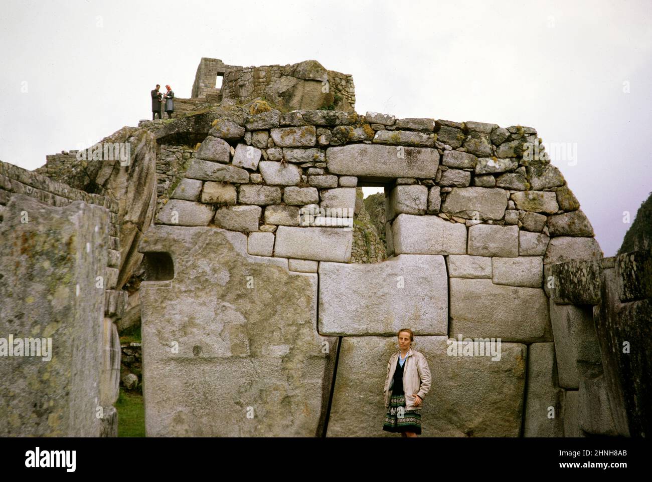 Machu picchu woman vintage hi-res stock photography and images - Alamy