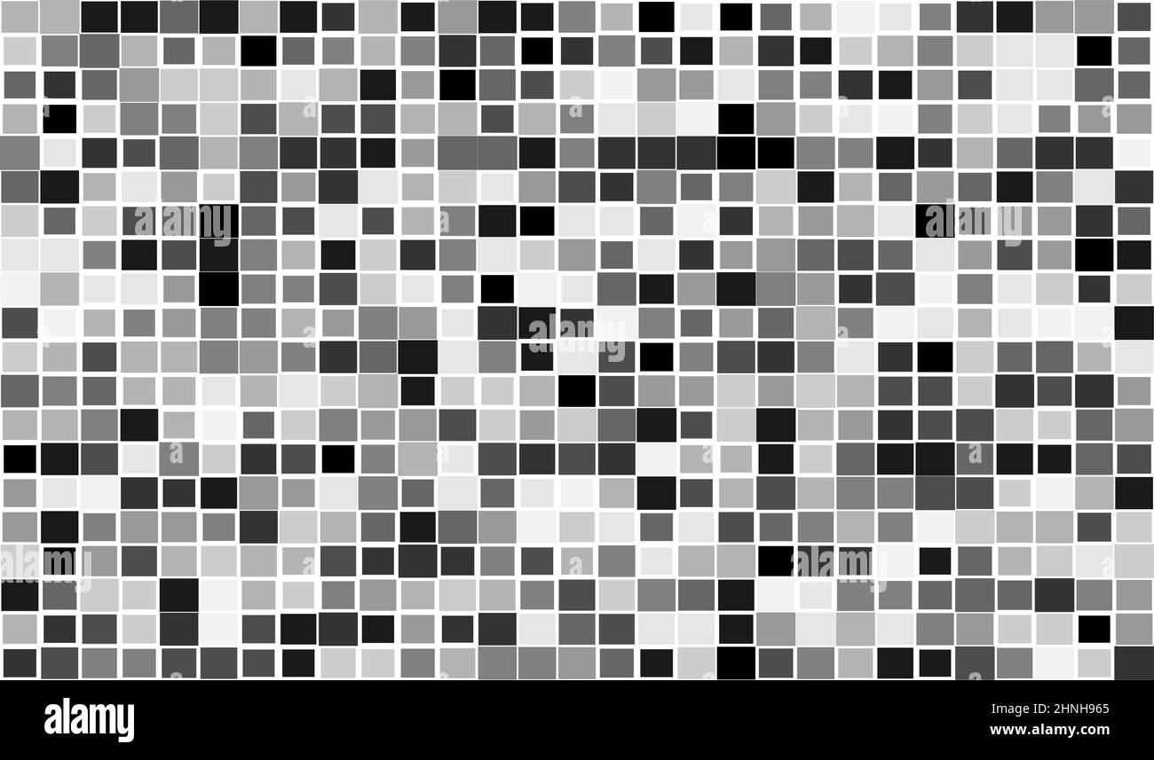 Random mosaic square tiles seamless, repeatable cubism pattern, texture ...