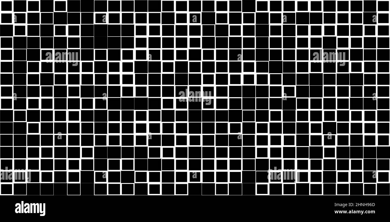 Random mosaic square tiles seamless, repeatable cubism pattern, texture ...