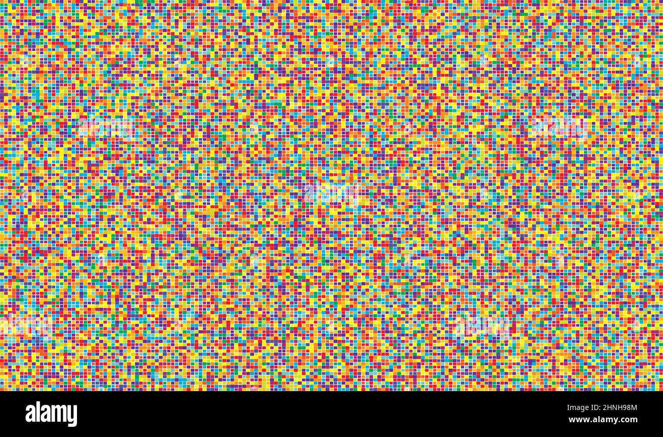 Random mosaic square tiles seamless, repeatable cubism pattern, texture ...