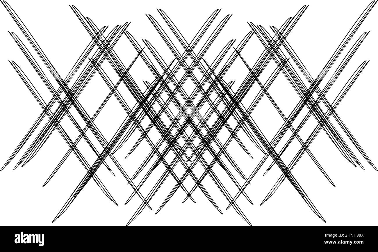 Intersecting lines, stripes mesh, grid, lattice - stock vector ...