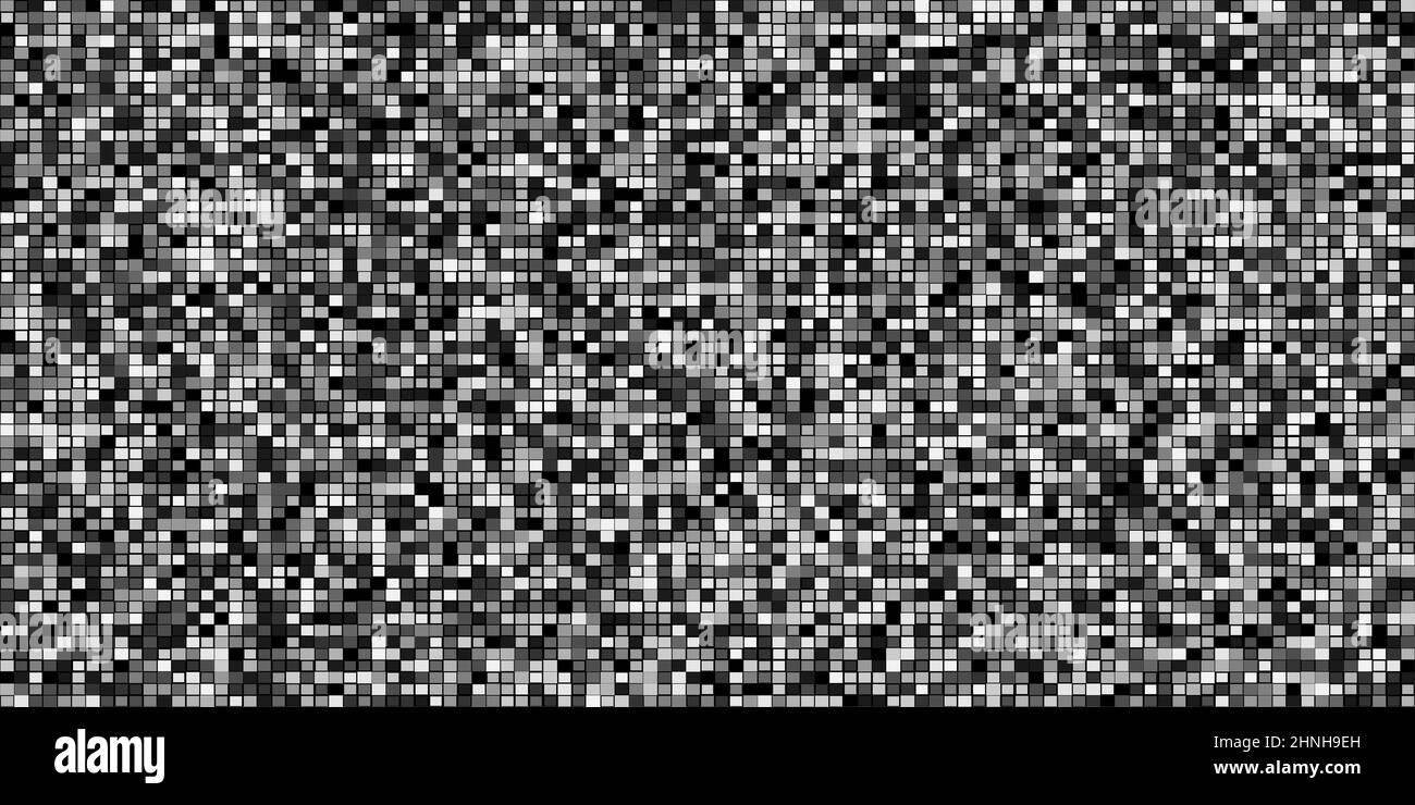 Random mosaic square tiles seamless, repeatable cubism pattern, texture ...