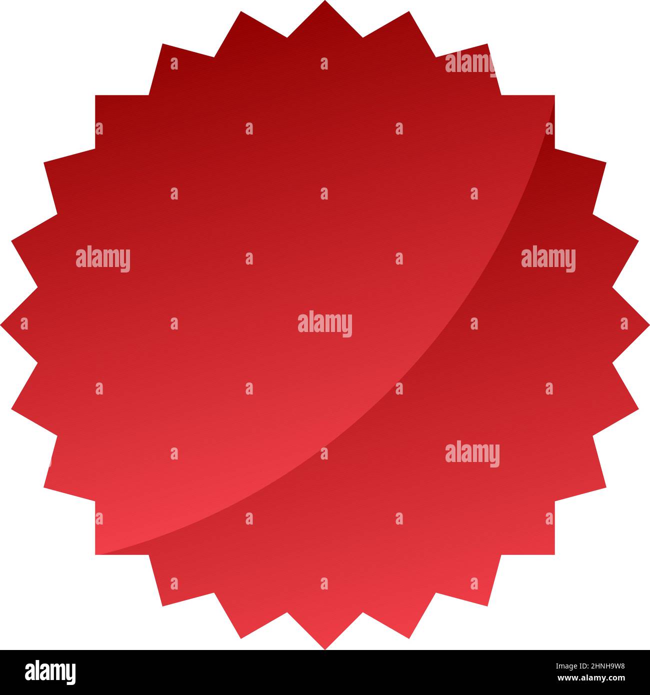 Starburst, sunburst price tag, price flash shape with empty space ...