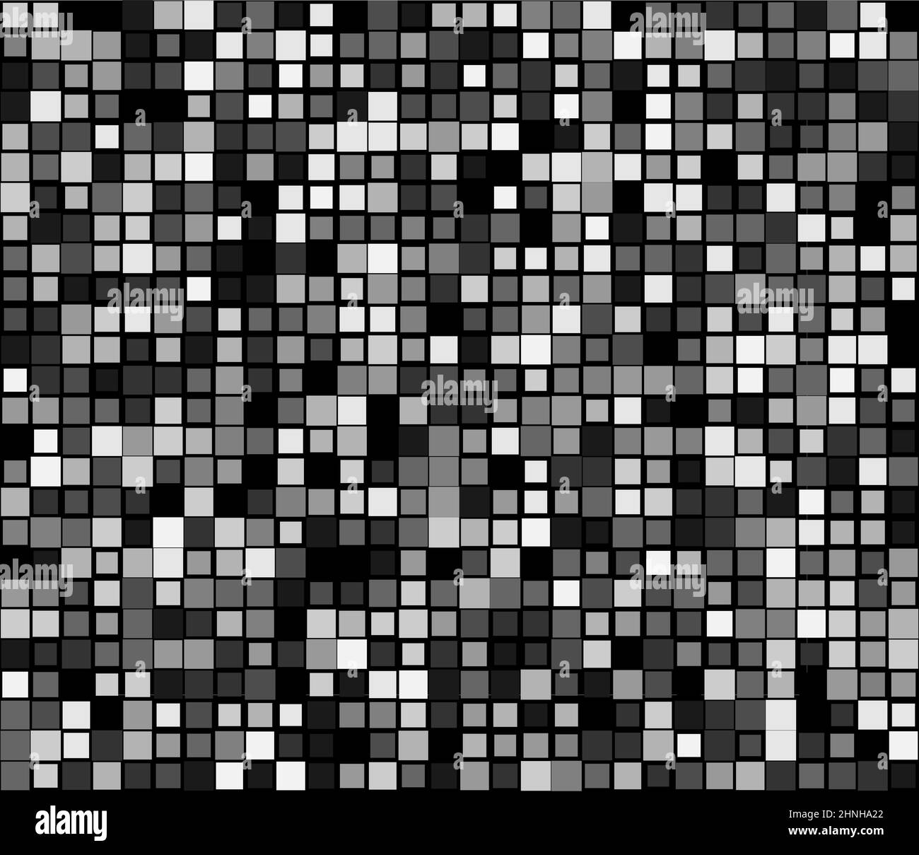 Random mosaic square tiles seamless, repeatable cubism pattern, texture ...