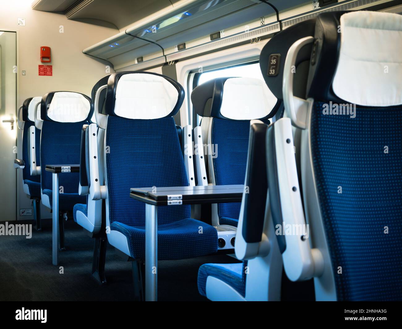 Modern train carriage hi-res stock photography and images - Alamy