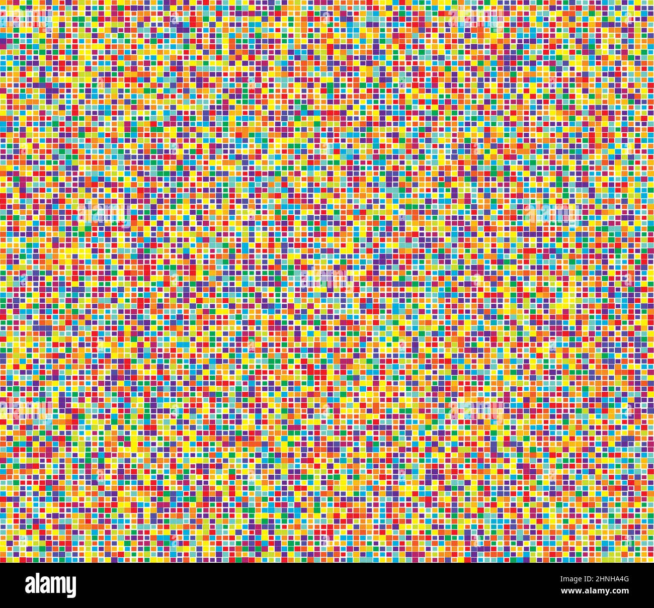 Random mosaic square tiles seamless, repeatable cubism pattern, texture ...