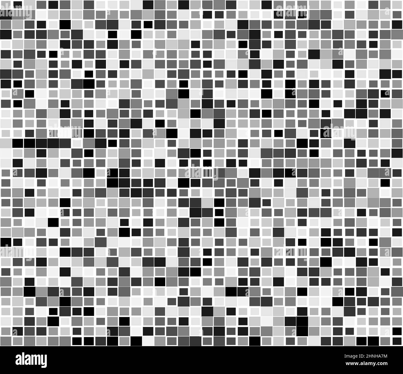 Random mosaic square tiles seamless, repeatable cubism pattern, texture ...