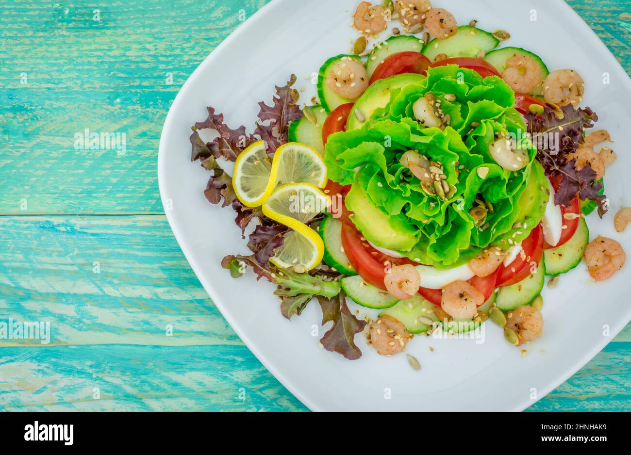 home made salad Stock Photo - Alamy