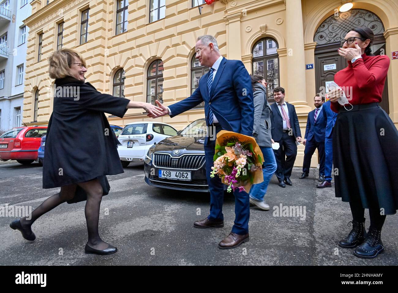 Prague, Czech Republic. 17th Feb, 2022. Czech Education Minister Petr ...