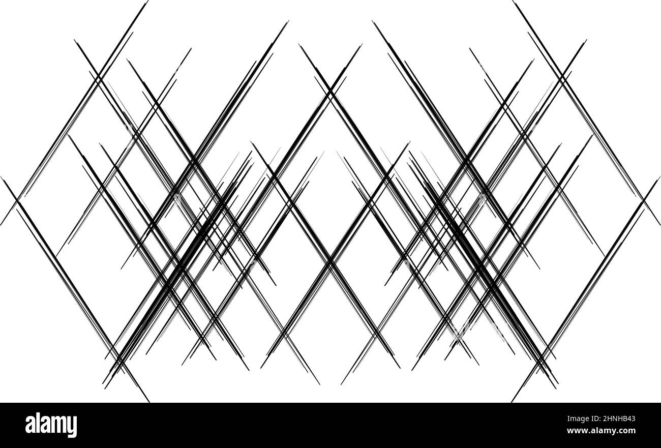 Intersecting lines, stripes mesh, grid, lattice - stock vector ...