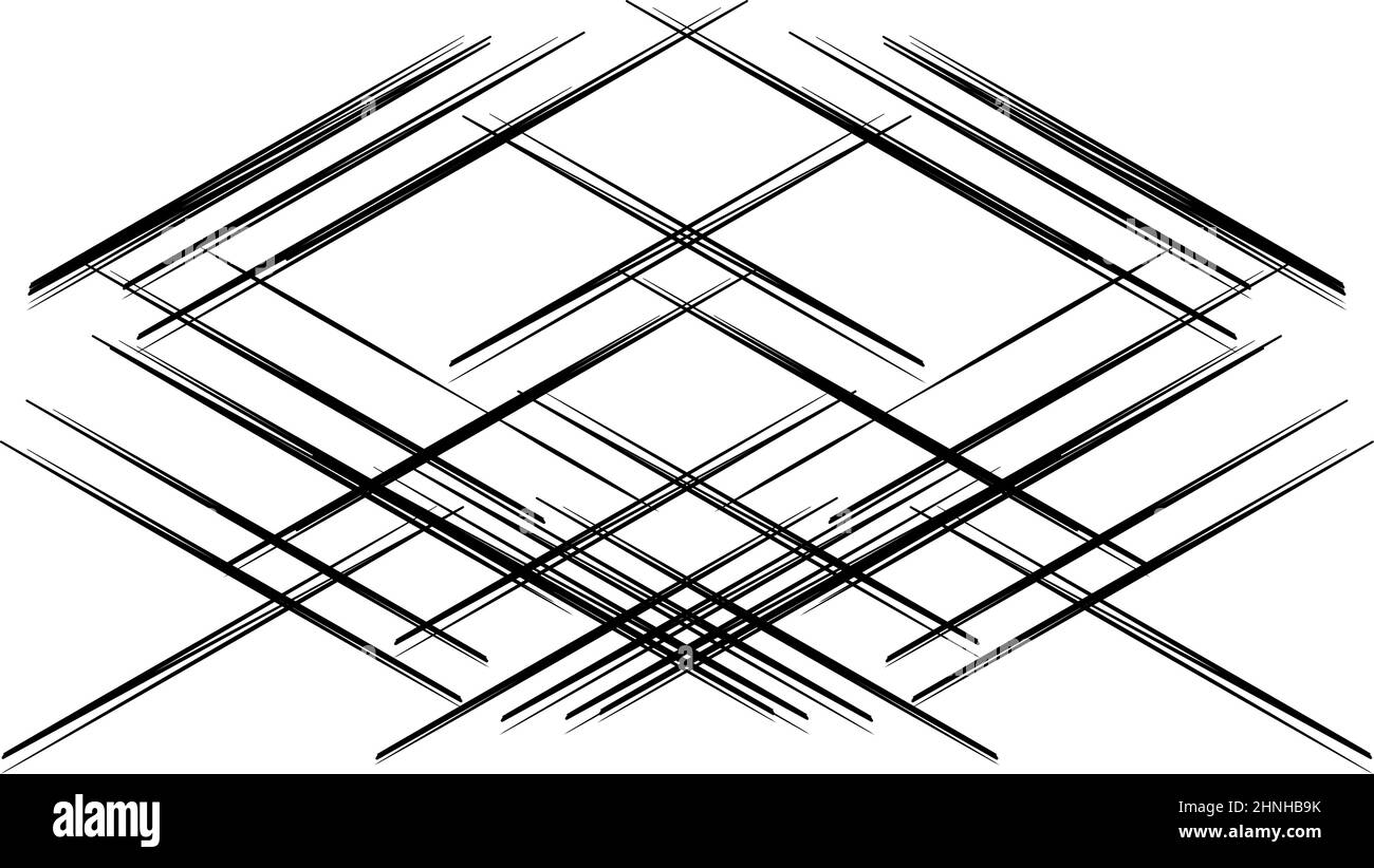 Intersecting lines, stripes mesh, grid, lattice - stock vector ...