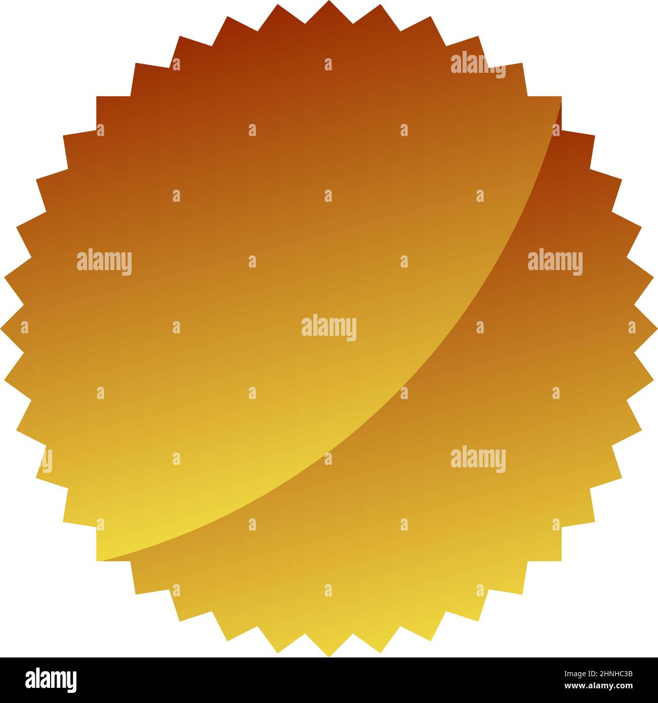 Starburst, sunburst price tag, price flash shape with empty space ...