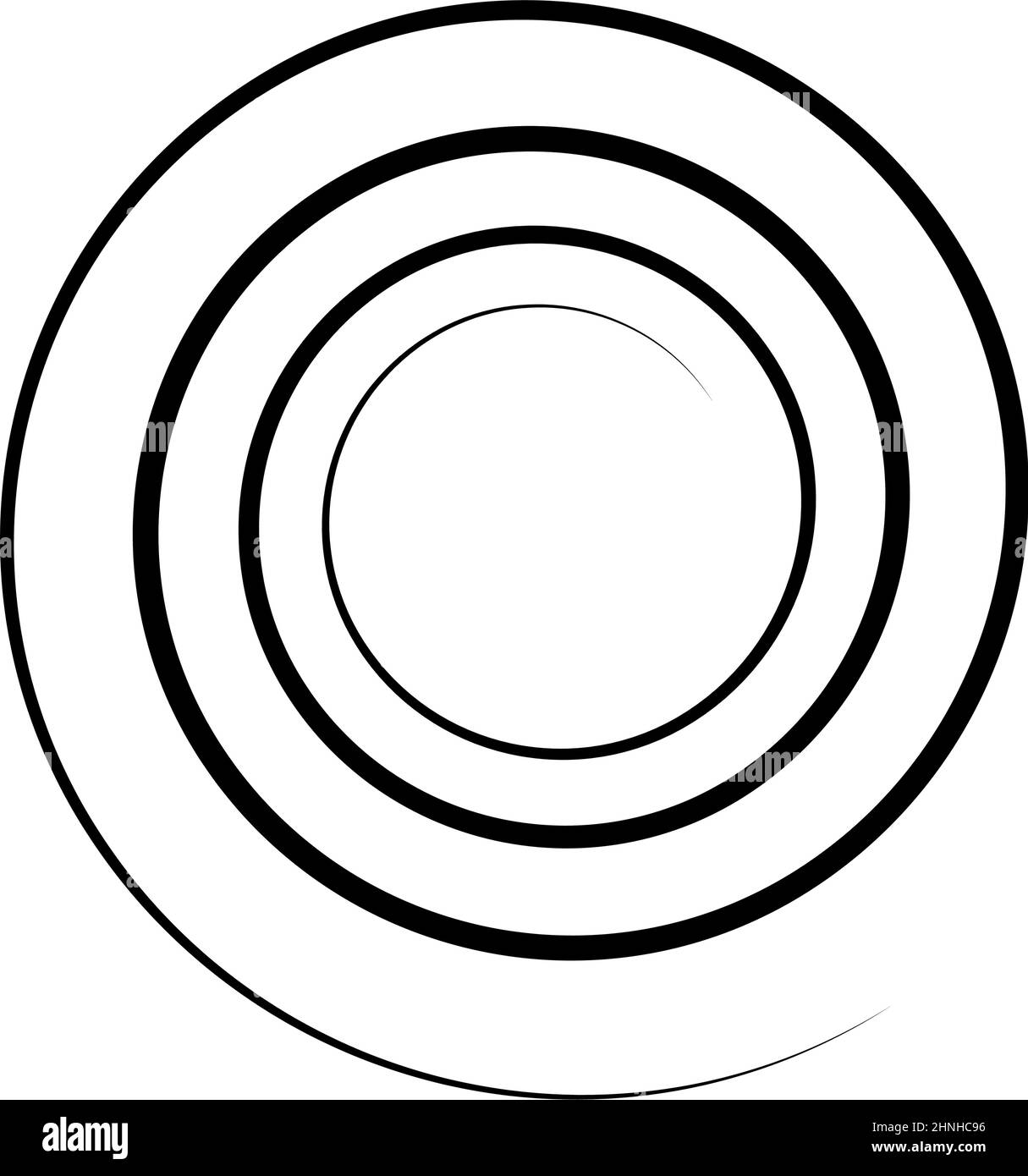 Spiral, swirl, twirl and whirl abstract vector design element - stock ...
