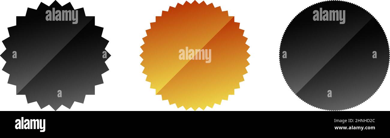 Starburst, sunburst price tag, price flash shape with empty space ...