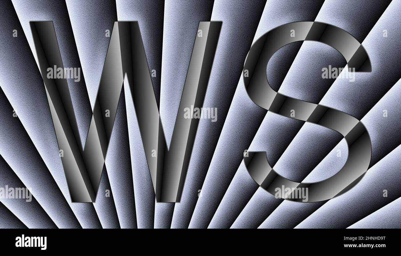 Ws signature hi-res stock photography and images - Alamy