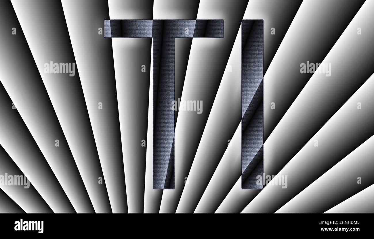 Signature TI , corner grad Stock Photo - Alamy