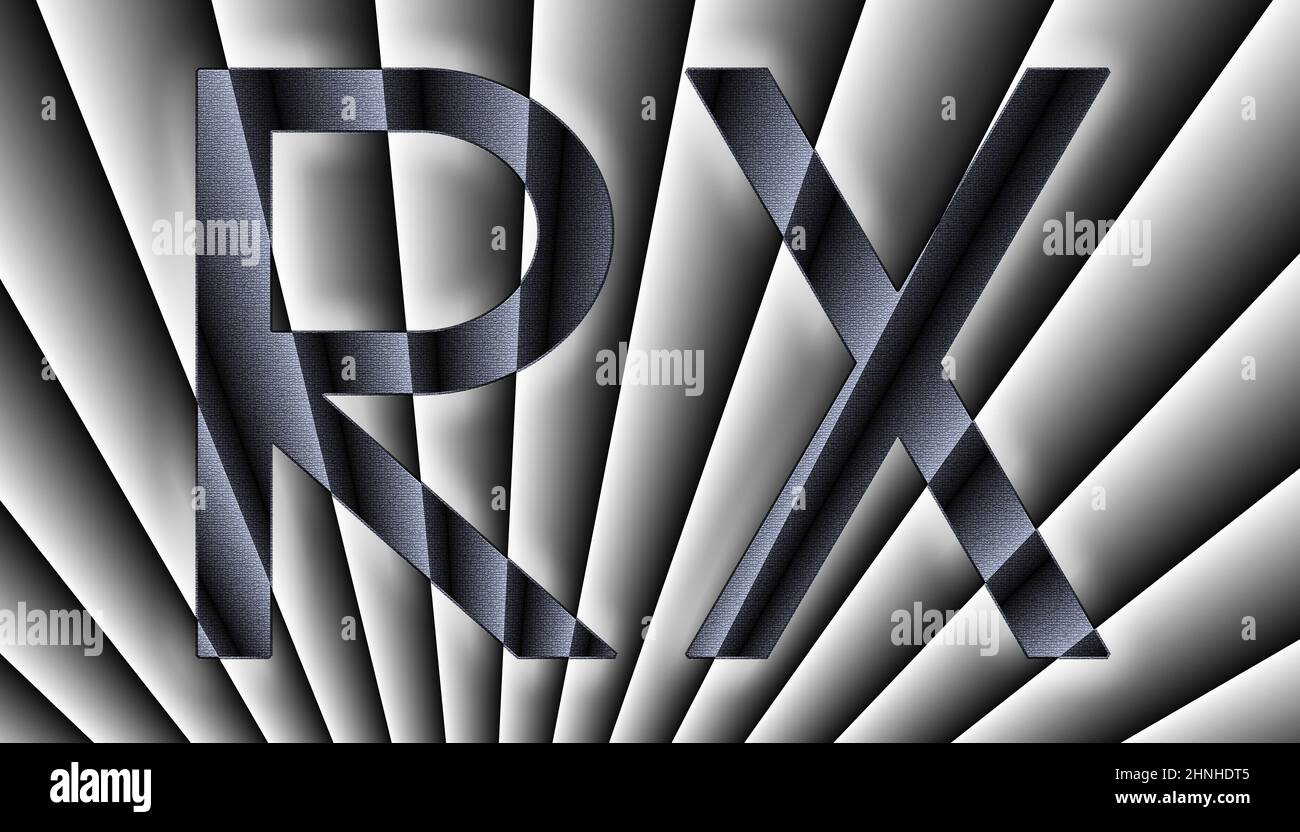 Signature RX , corner grad Stock Photo - Alamy